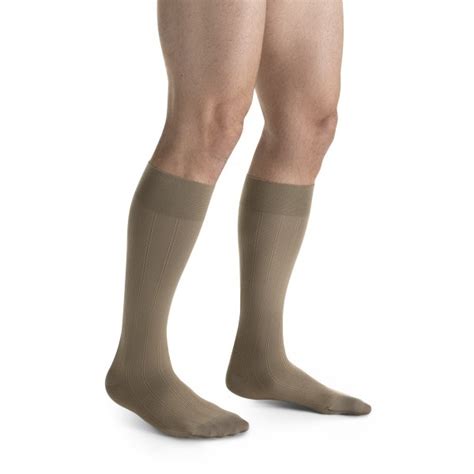 Jobst For Men Casual Knee High Large Khaki 30 40mmhg Brightsky Australia
