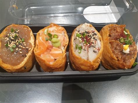 아침식사 유부초밥세트 먹어요 답방가요 푸드 캐시피드