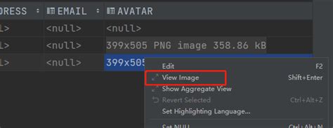 Datagrip查询oracle Blob字段如何查看照片内容改 Csdn社区