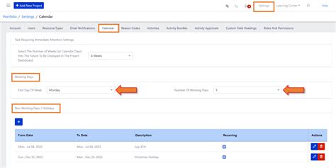 Calendar Exepron Knowledgebase