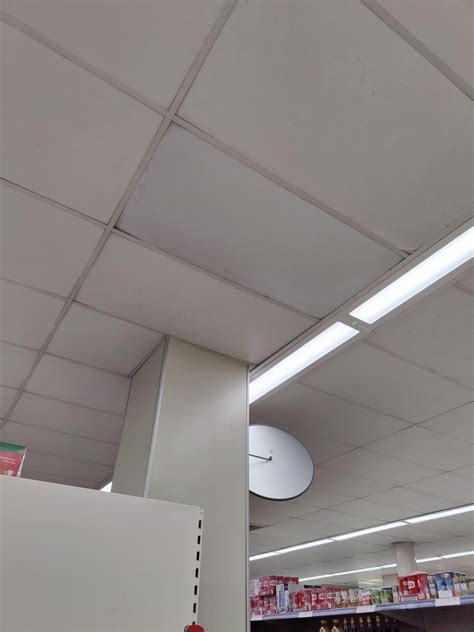 In Our Tesco The Water Has Been Leaking For 4 Or 5 Months The Shop