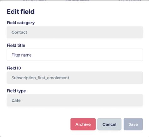 Create A Custom Field Ometria Help Centre