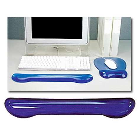 Crystal Gel Keyboard Wrist Rest Purple