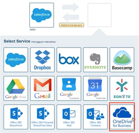 How To Sync Salesforce And Onedrive For Business Cloudhq Support