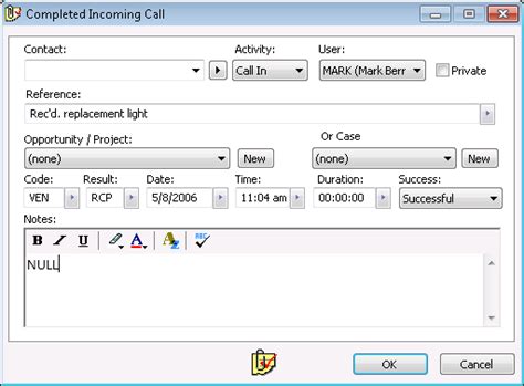 Goldmine Remove Null String After Rehost Mcb Systems