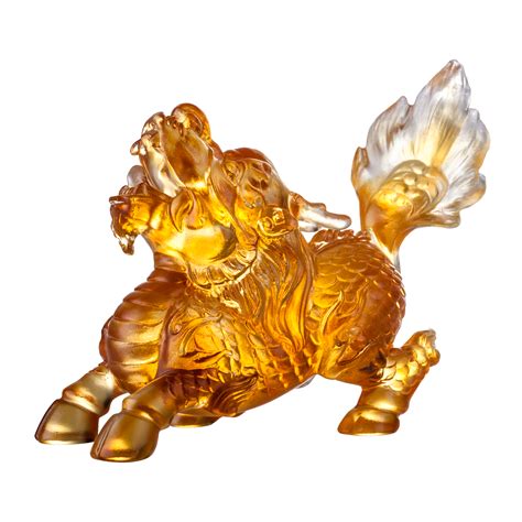 琉璃工房 胸怀天下 新王者论 麒麟祥瑞（立定）