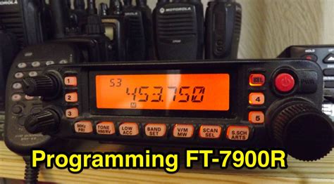 Programming The Ft 7900r The Dxzone
