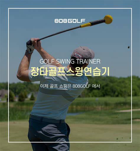 핫딜 808golf 장타 골프 스윙 연습기 실내 비거리 드라이버 연습 딜팡 골프용품 전문쇼핑몰