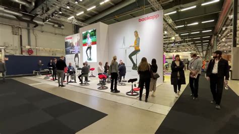 Backapp Europe On Linkedin Excersicewhilesitting Backapp Stockholmfurniturefair