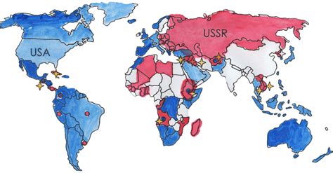 O Mapa Da Guerra Fria Mapas Mentais Sobre A Guerra Fria Study Maps