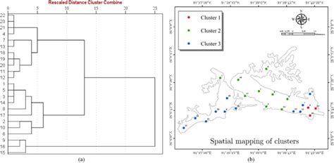 Result Of The Cluster Analysis Through A A Dendrogram And B Its Download Scientific Diagram