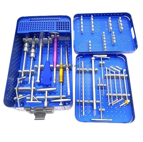 Orthopedic Dhs And Dcs Plates Instrument Kit