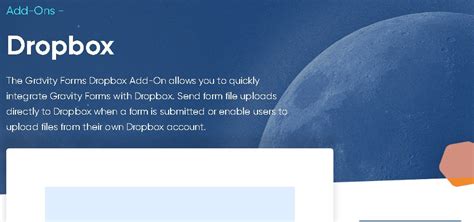 Gravity Forms Dropbox Cromur