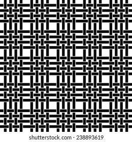 Seamless Monochrome Line Pattern Stock Vector Royalty Free 238893619 Shutterstock