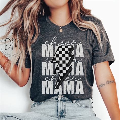 Cheer Mama Lightning Bolt Etsy