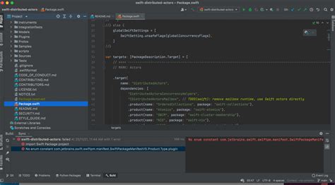Are There Notes Or Docs On How To Use A Nightly Development Snapshot With Projects Swift