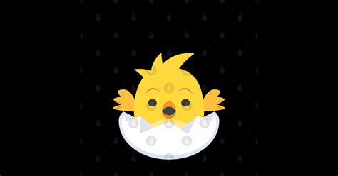 Yellow Chicky Chick Chick Sticker Teepublic