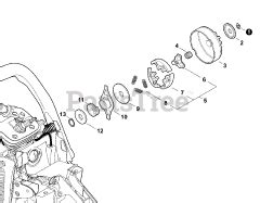 Echo CS 590 Parts Diagrams
