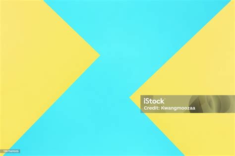 파란색과 노란색 파스텔 컬러 종이 텍스처 탑 뷰 최소한의 플랫 레이 백그라운드 가리기에 대한 스톡 사진 및 기타 이미지 가리기 공란 깨끗한 Istock