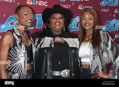 Los Angeles Aug 16 Chapel Hart Trea Swindle Danica Hart Devynn Hart At The Americas Got