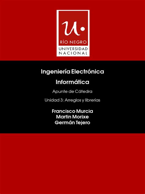 Unidad 3 Descargar Gratis Pdf Cadena Informática Variable Informática