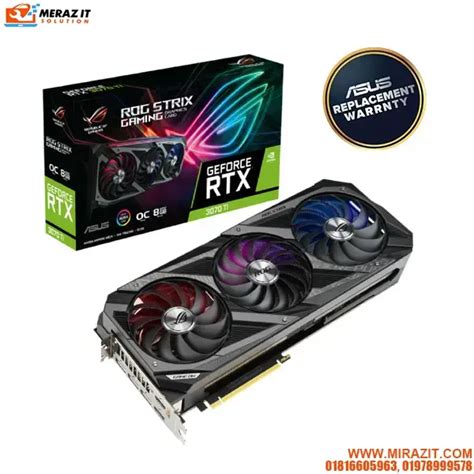 Asus Rog Strix Geforce Rtx 3070 Ti Oc Edition 8gb Gddr6x Graphics Card