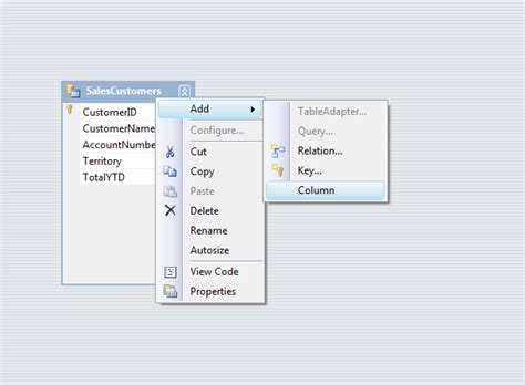 Crystal Reports Using A Dataset Datatable