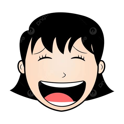 Dibujos Animados De Cara Riendo