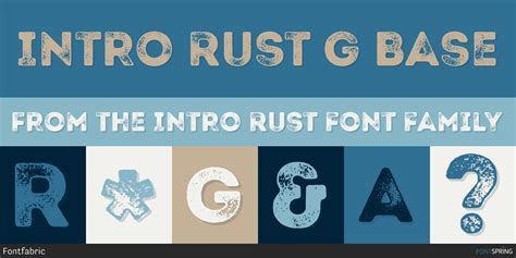 Intro Rust Grunge Font Fontspring Intro Rust Grunge Font Fontspring