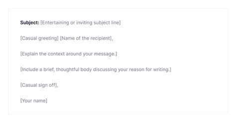 How To Write An Informal Email Introduce Reflect Wrap Up With Style