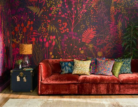 Serendipity Spice Bespoke Mural Brown Designer