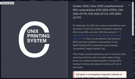 Emerging Security Issue Multiple Cups Vulnerabilities Cycognito Blog