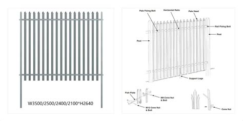Palisade Fencing High Security Fence Suppliers Fence Depot