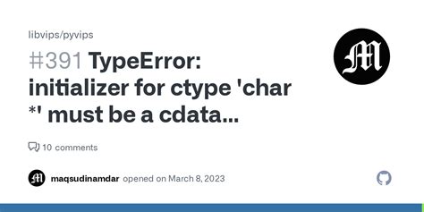 Typeerror Initializer For Ctype Char Must Be A Cdata Pointer Not Targetcustom · Issue 391