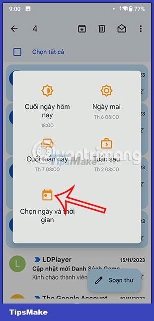 Instructions For Snoozing Emails In Gmail TipsMake