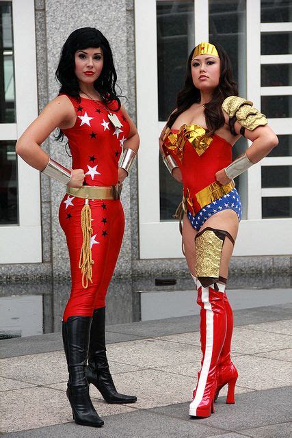 Wonder Girl And Wonder Woman Cat Woman And Wonder Woman Costume