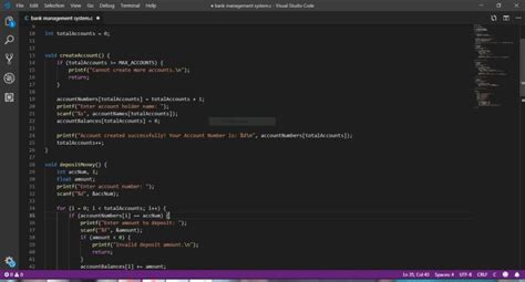 Bankmanagementsystem Cprogramming Consoleapplication Datastructures Gayathri Muthupandi
