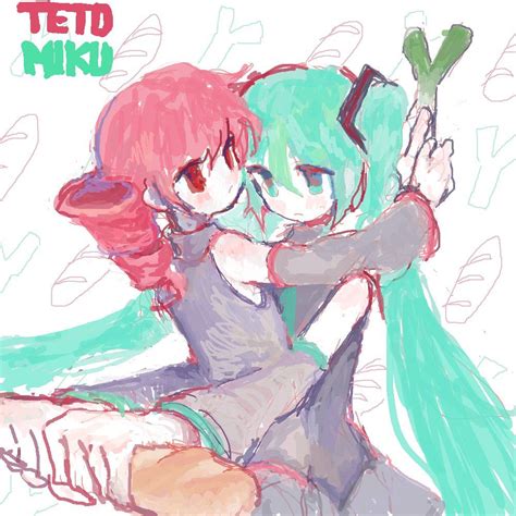 Miku X Teto Ideas In Vocaloid Characters Hatsune Miku Vocaloid