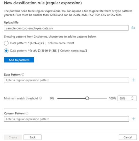 Microsoft Purview 数据映射 中的自定义分类 Microsoft Learn