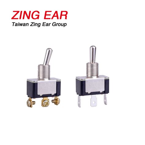 On Off On Toggle Switch 10a 277vac 20a 1250vac Zing Ear Free Sample