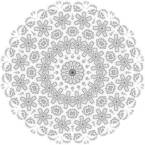 Download Mandala Adult Coloring Color Royalty Free Stock Illustration Image Pixabay