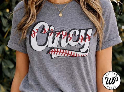 Cincy Svg Cincinnati Png Baseball Svg Svg Files For Cricut Dxf Png
