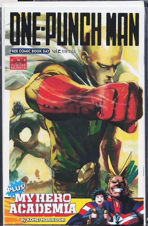 One Punch Man My Hero Academia Free Comic Book Day One Punch Man Key Comic Books