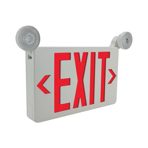Compact Exit Combo LSI Lighting Compact Exit Combo LSI Lighting