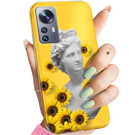 Etui Do Xiaomi 12 5g 12x 5g Wzory ŻÓŁte SŁoneczne Yellow Obudowa Case