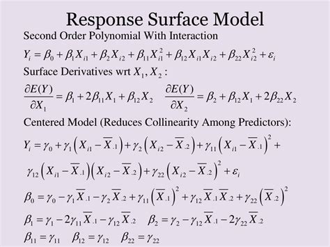 Ppt Response Surface Model Powerpoint Presentation Free Download