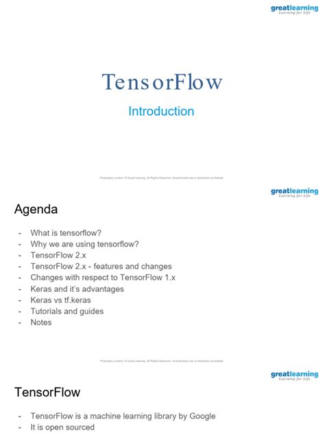 Introductiontotensorflow Pdf Information Technology Computer Engineering