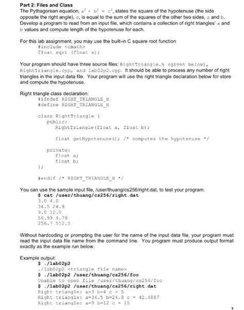 Solved Part 1 Separate Compilation A Split The Following