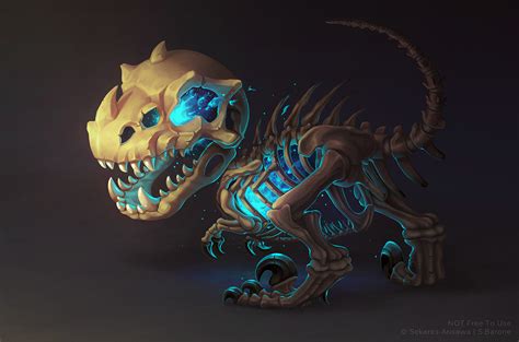 Fossilized Lich Hatchling By Sekares Arisawa On Deviantart