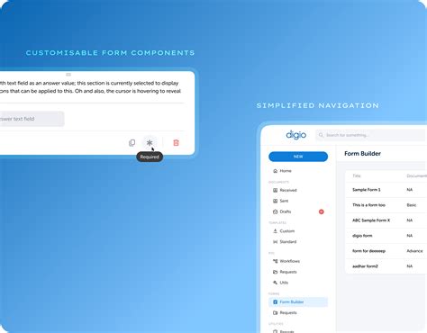 Form Builder Dashboard Ui Ux Design Drag And Drop Behance